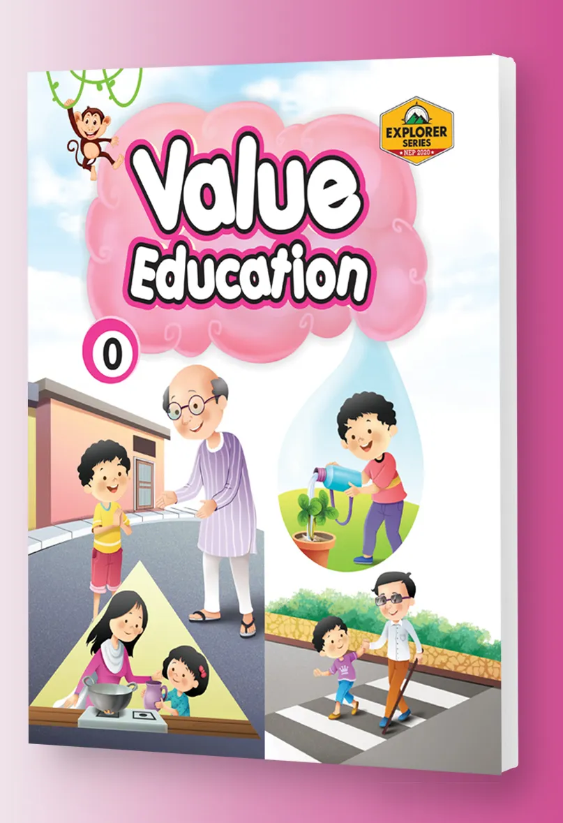 Educart Value Education Textbook for UKG (5-7 Years Kids)